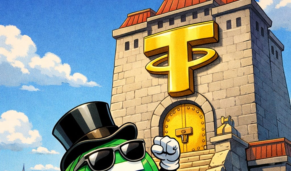 Il castello di Tether è sempre più grande. Resisterà grazie ai suoi ...