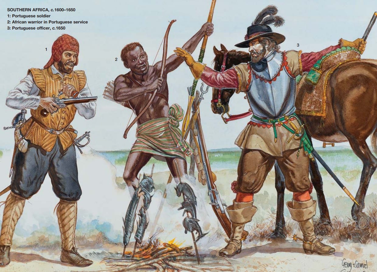 How the Portuguese Fought Against African Kingdoms in Angola in 16-17th ...