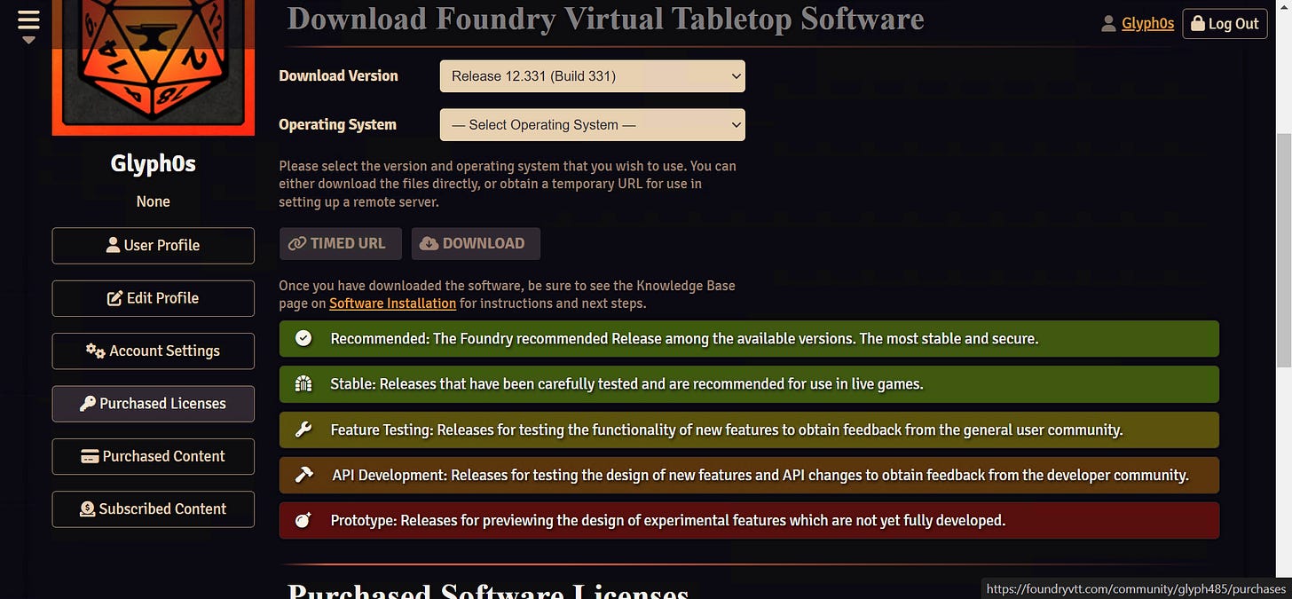 Setup A Game World In Foundry Virtual Tabletop