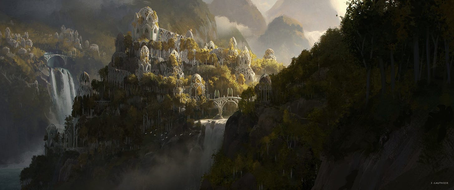 "The Rings of Power" Virtual Art Book - by @taliesart