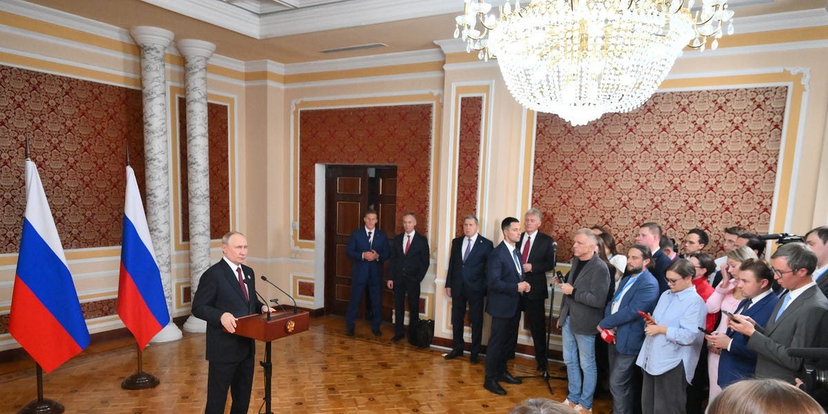 Putin's Post CIS & Central Asia Summits Presser