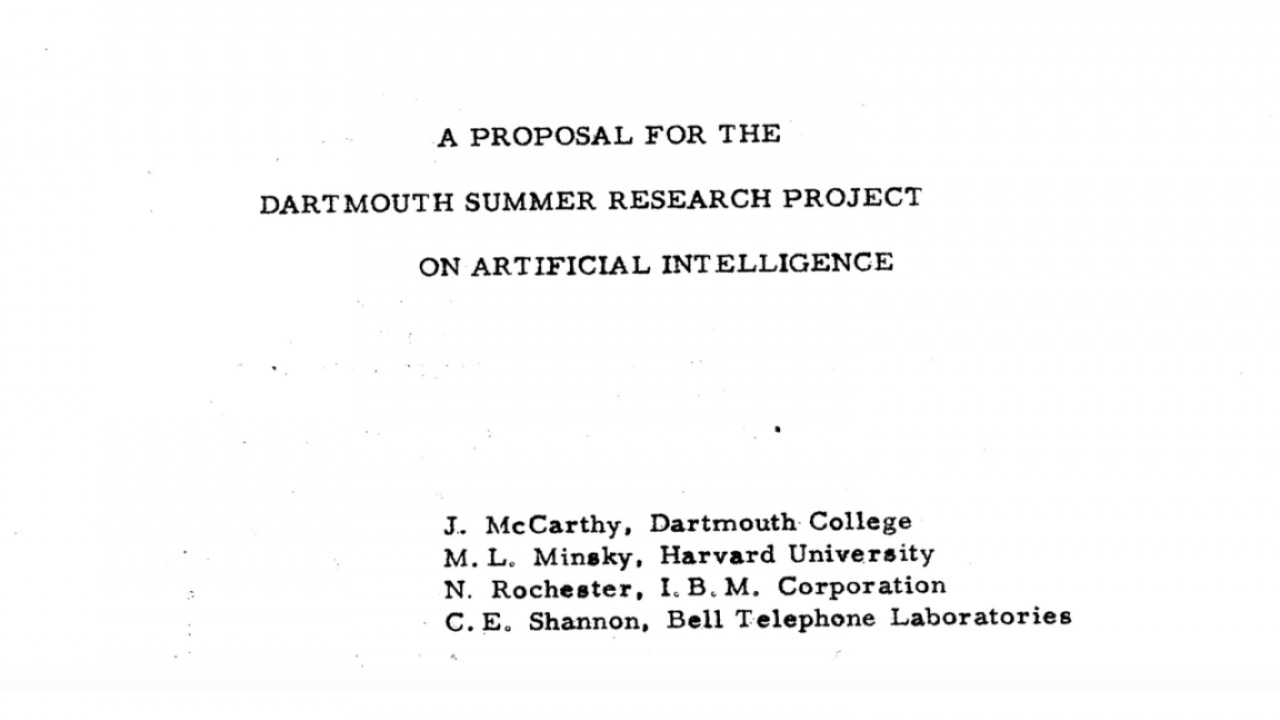 A Summer That Sparked a Revolution: The 1956 Dartmouth Conference and ...