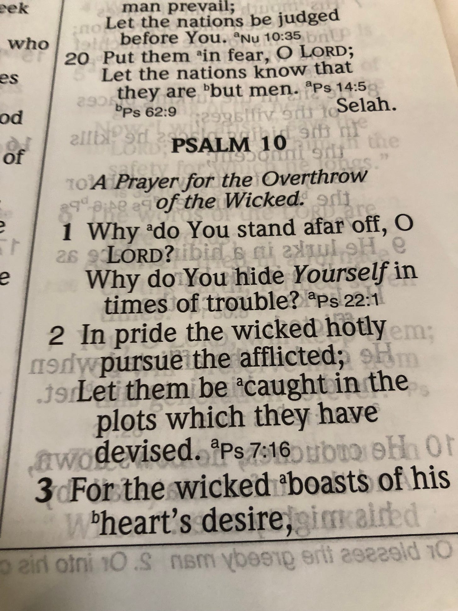 psalm post