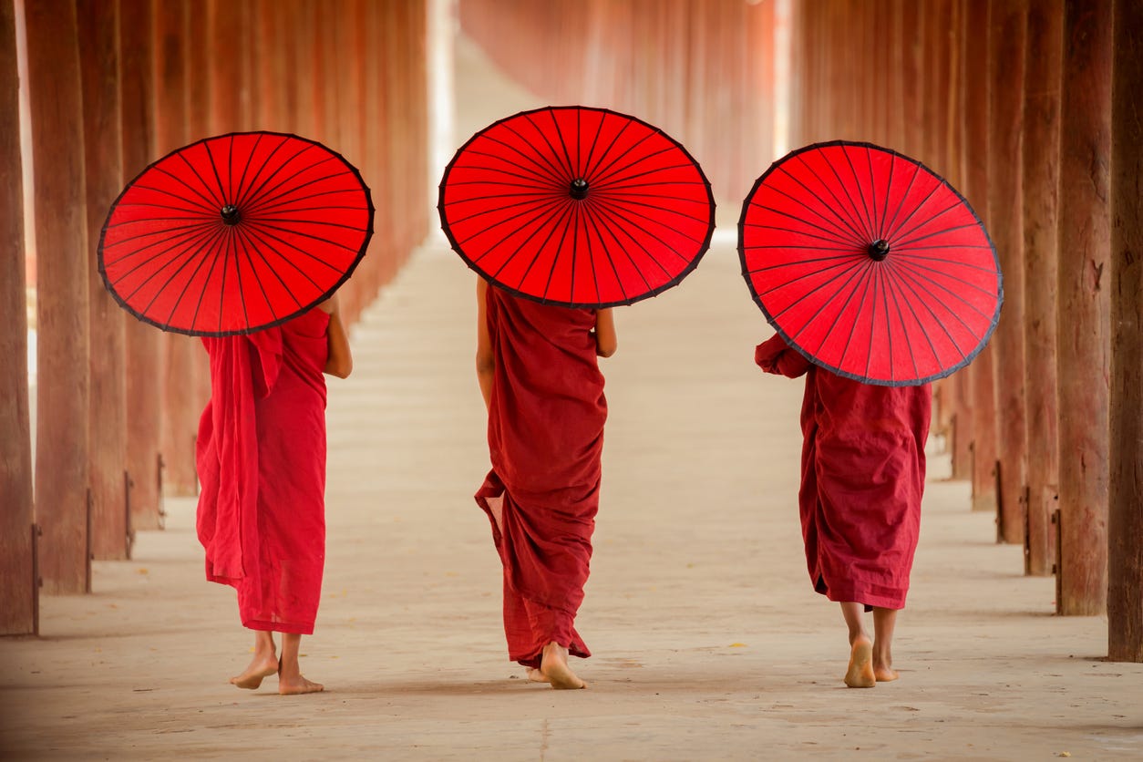 The Buddhist way of life - by Dominique Side
