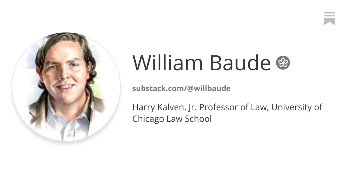 William Baude | Substack