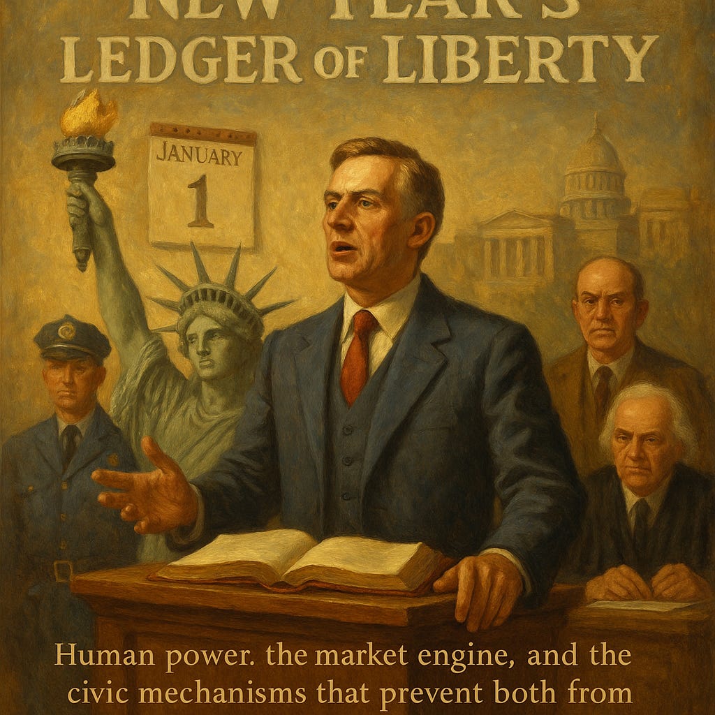 New Year’s Ledger of Liberty - by Craig Wright