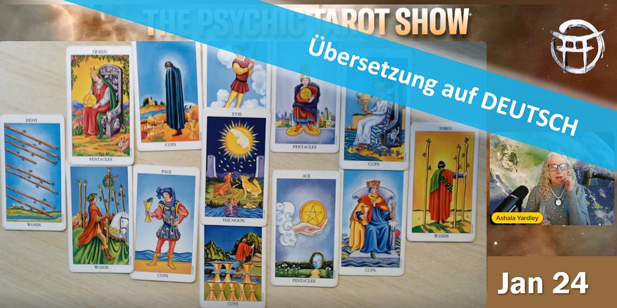 PSYCHIC TAROT mit Ashala - Lichtweiser-Substack von Ina