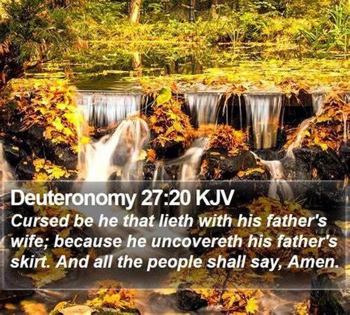 Deuteronomy 27:20 Meaning, Context & Commentary