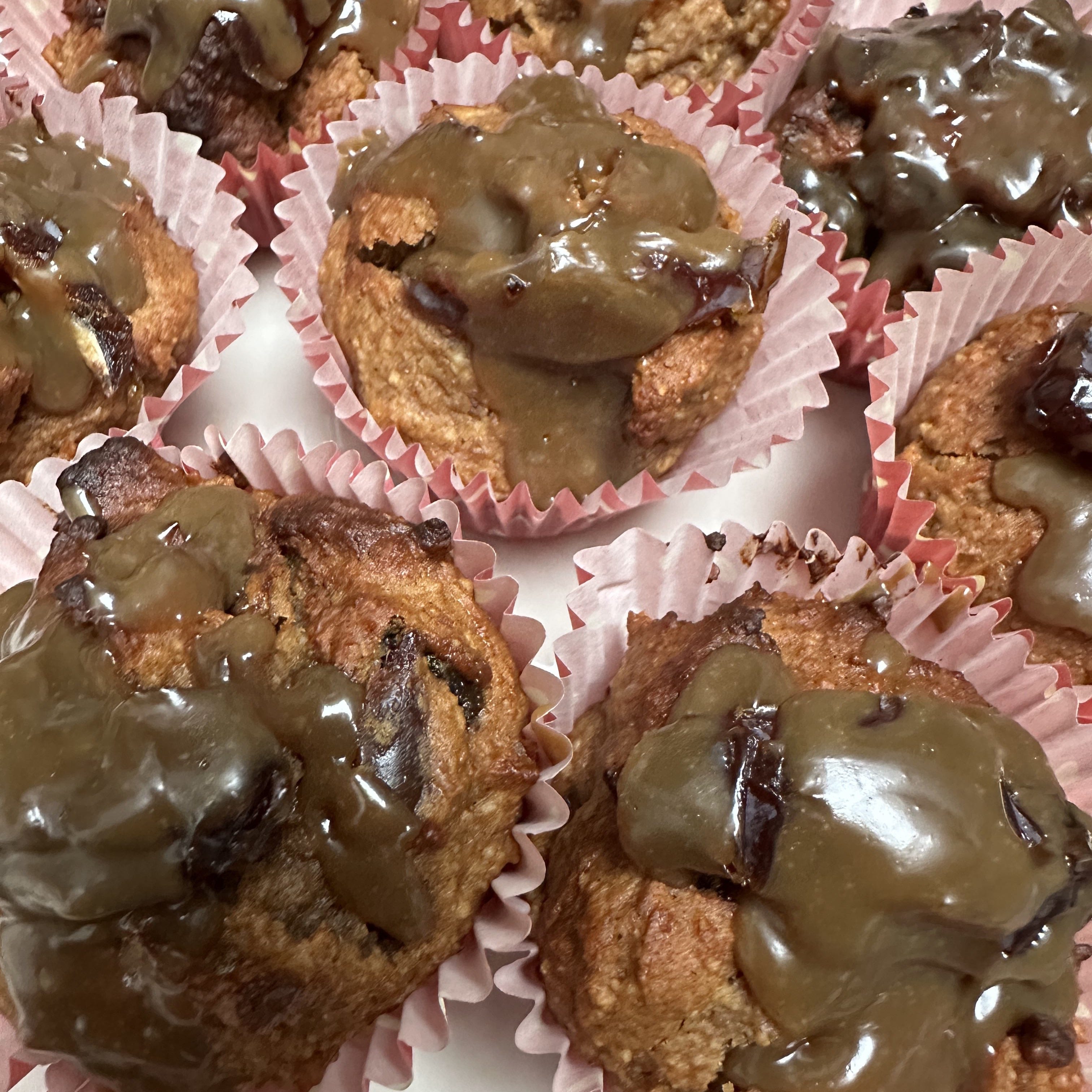 Sticky toffee date muffins, aka ‘bang in some beans’