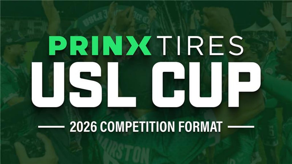 USL Unveils Format and Schedule for 2026 Prinx Tires USL Cup