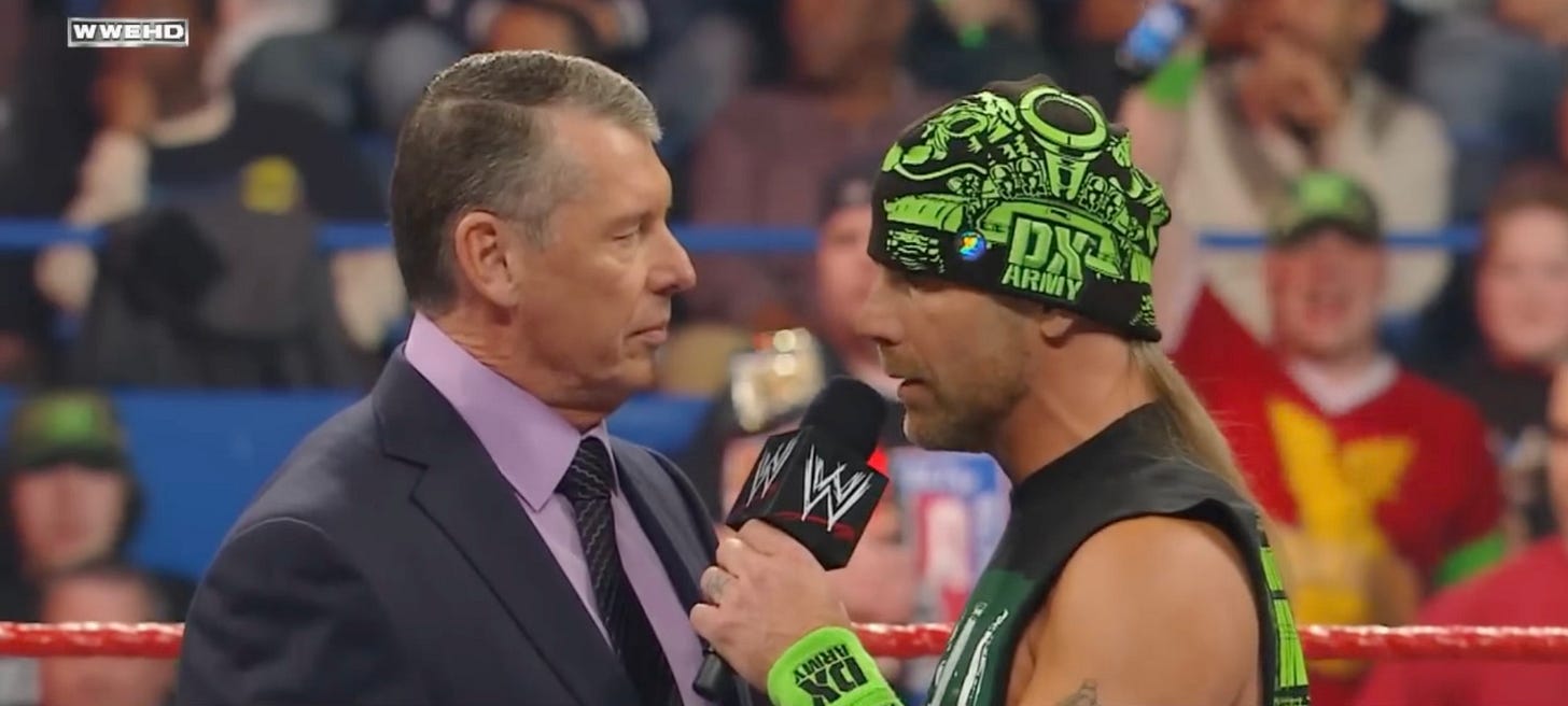 Shawn Michaels Addresses Rumor From Bret Hart That He Slept With Vince ...