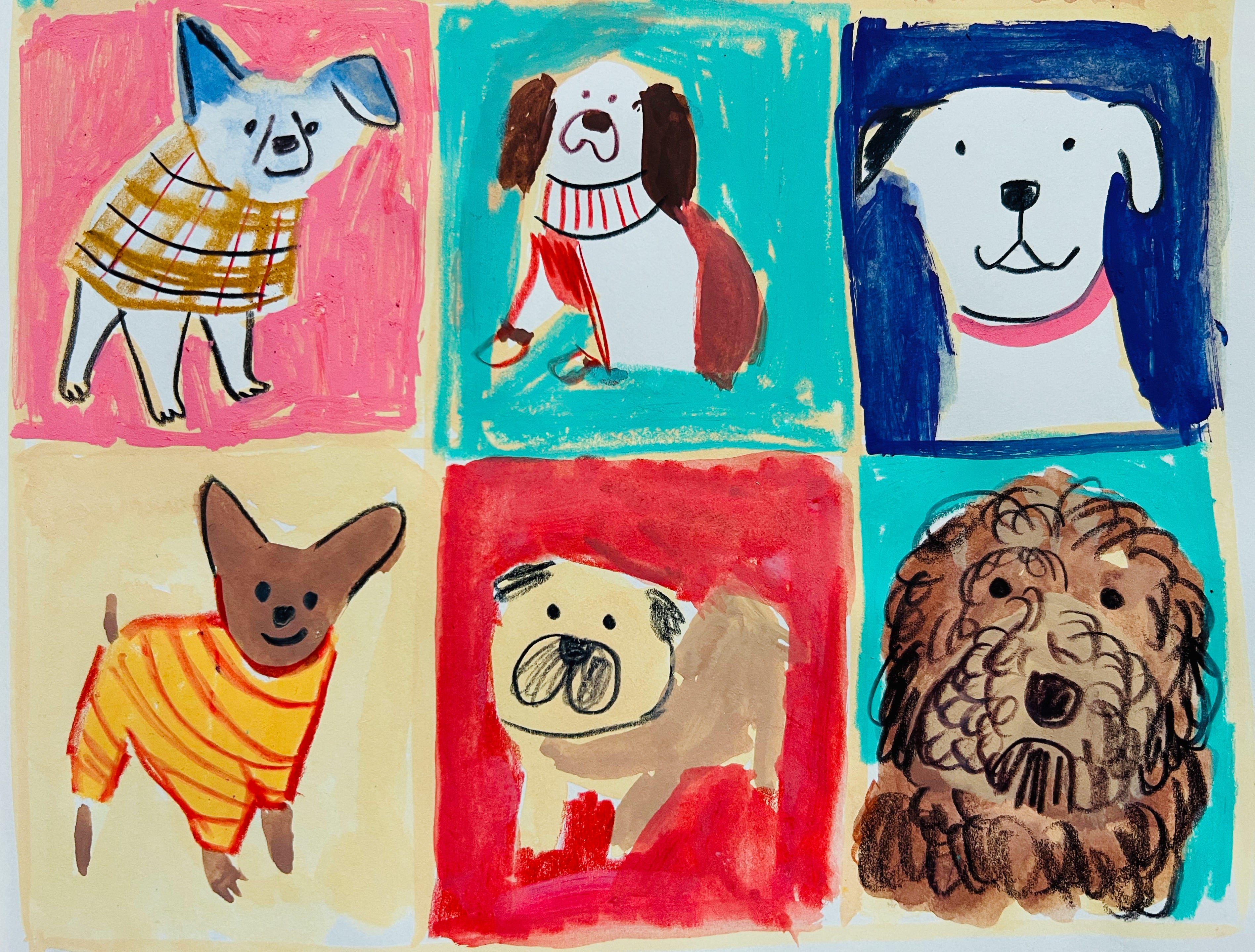 Be the artist your dog thinks you are. - by Beth Spencer