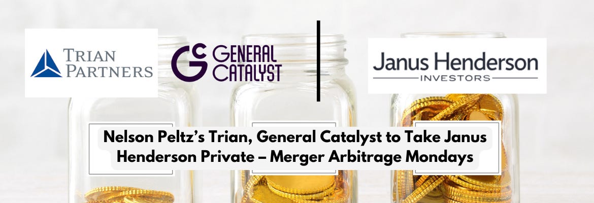 Nelson Peltz’s Trian, General Catalyst to Take Janus Henderson Private ...