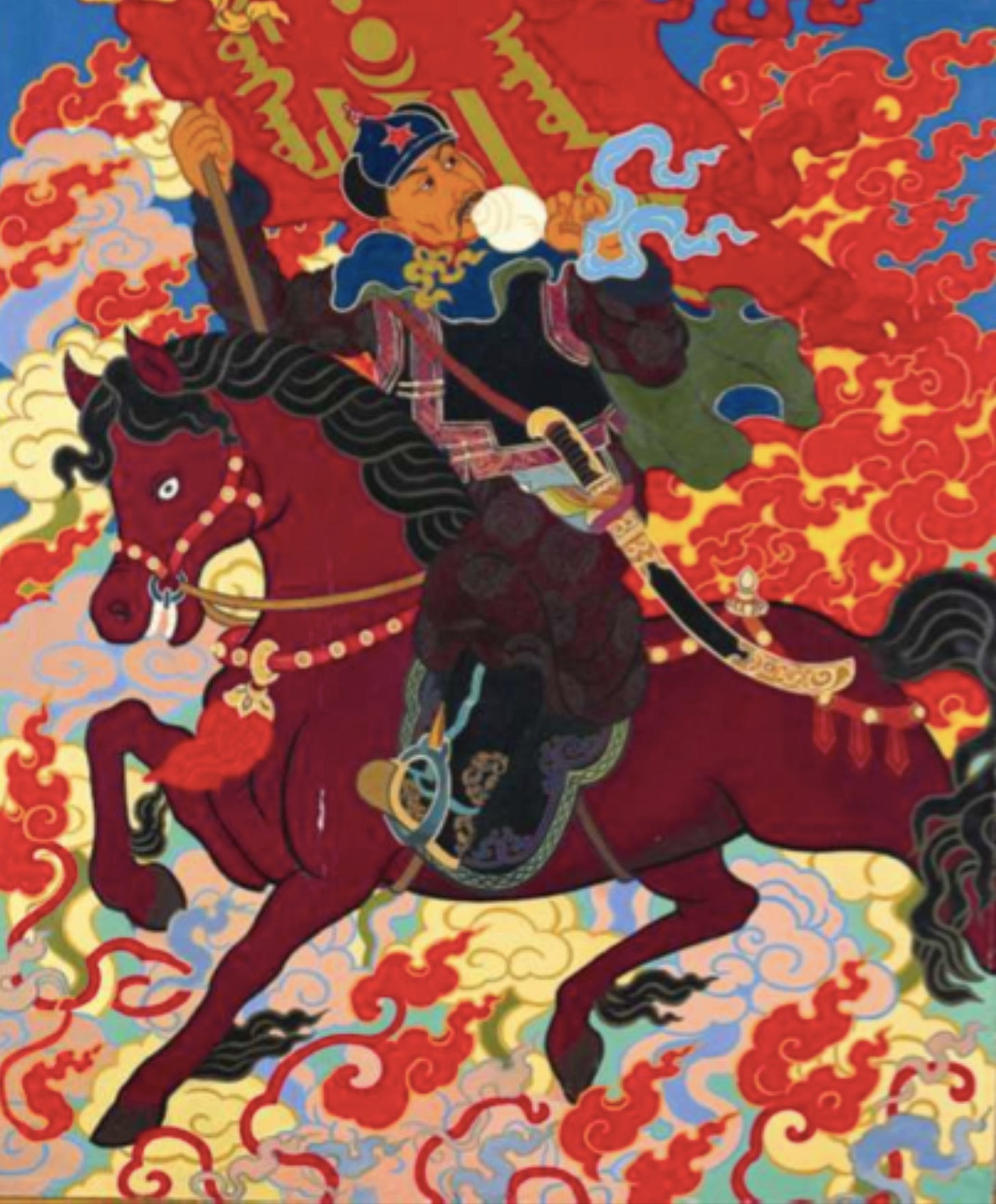 Art of Resistance: Mongol Zurag - artslicepod’s Substack