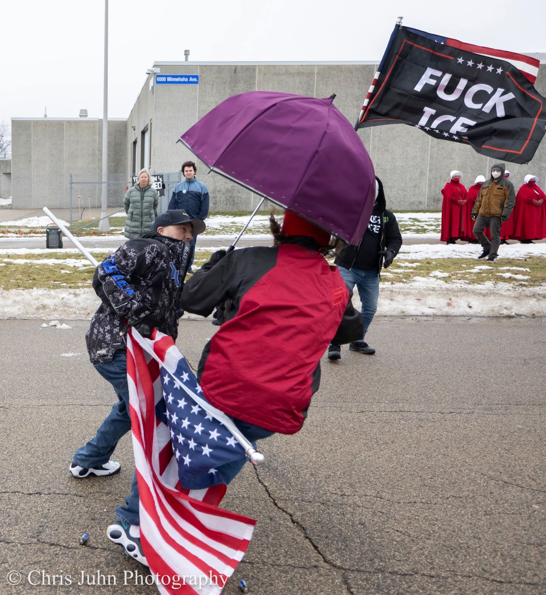 THE SIDEWALK FOUGHT BACK