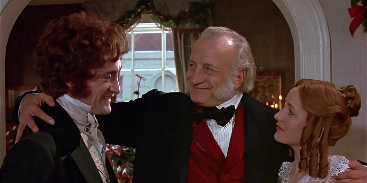 scrooge film george c scott