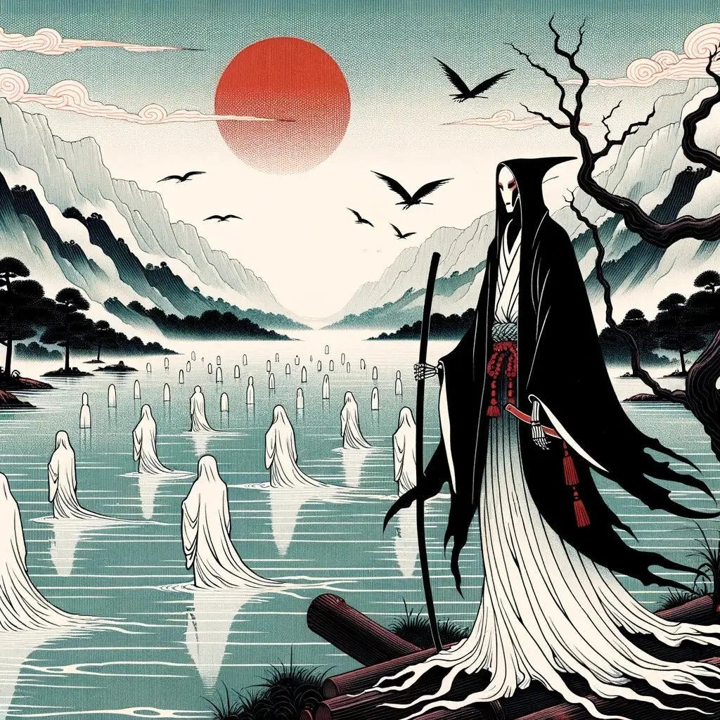 The Silent Steps Of The Demon of Death - The Shinigami