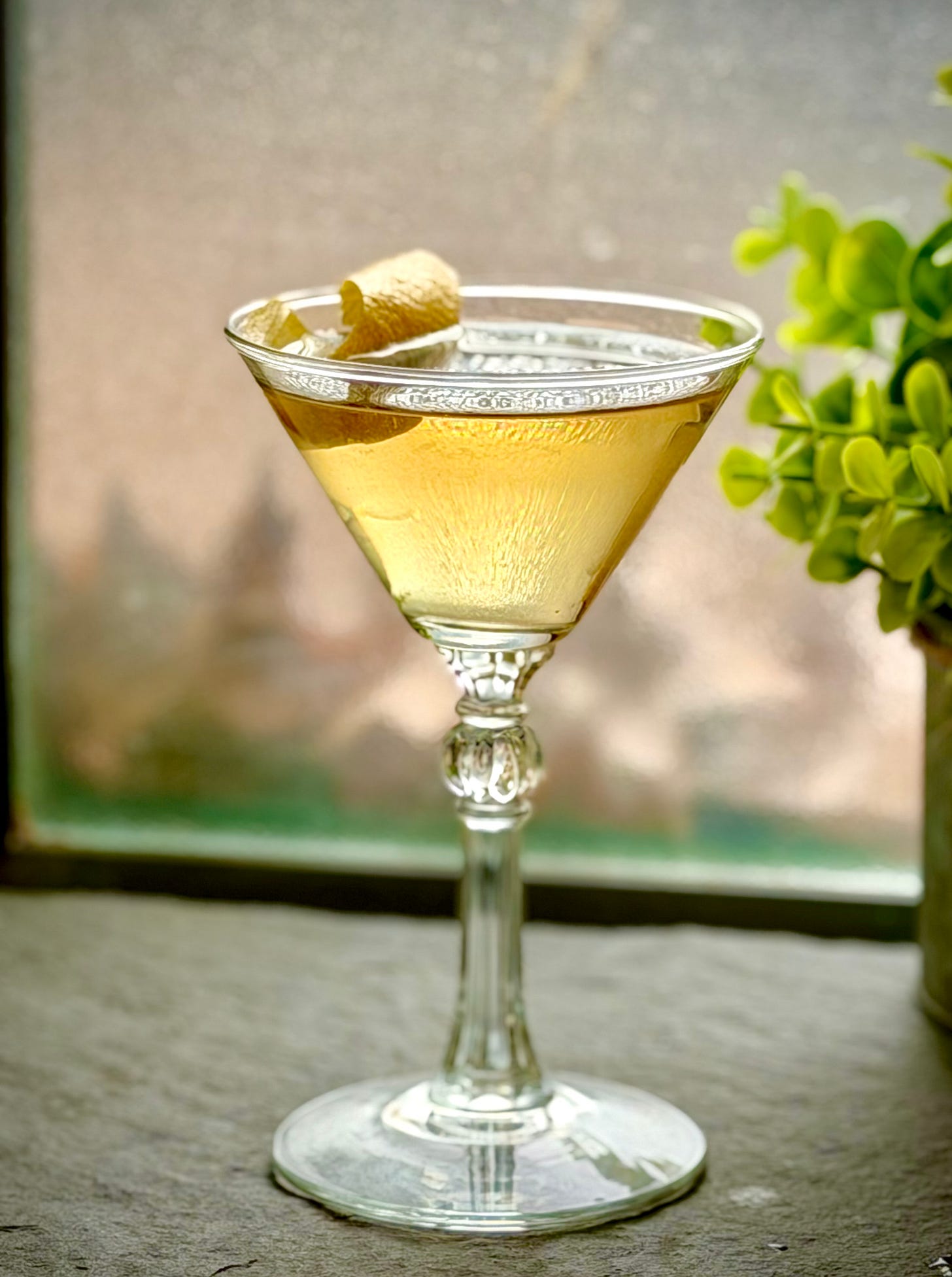 A Low-Proof Martini With Just One Ingredient