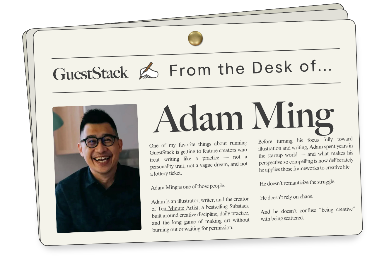 ️ “Writing a paid Substack newsletter is like running a small startup ...