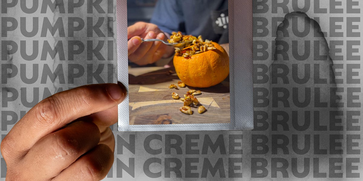 Pumpkin Créme Brulè - by Tomaso Mannu - Mensch Chef