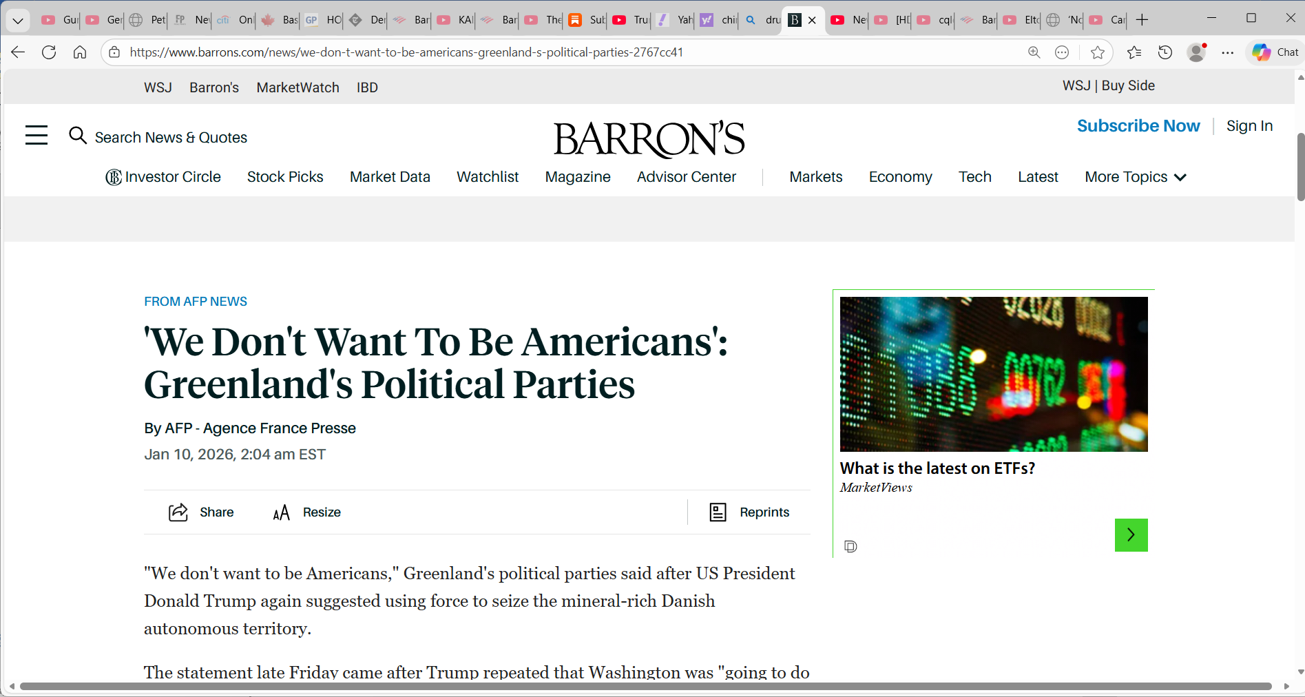 Is Canada next? Insanity? ‘Denmark has confirmed its troops will “shoot ...