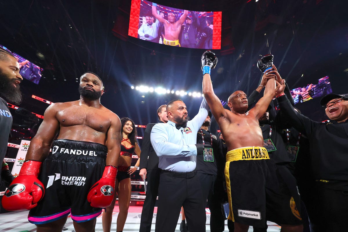 Anthony Joshua drops Jake Paul four times in one-sided 6th-round KO