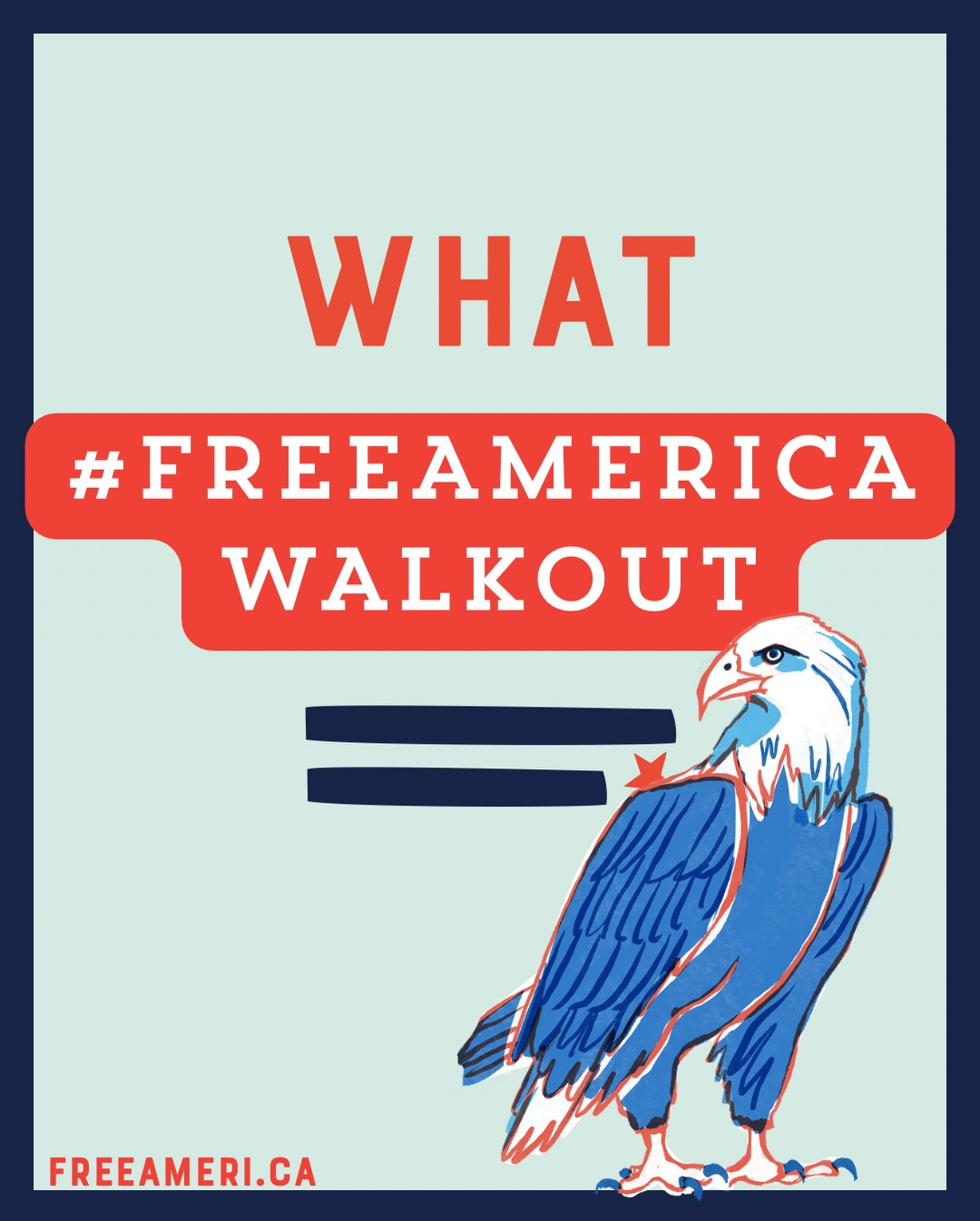 TODAY: The Free America Walkout Is At 2PM!