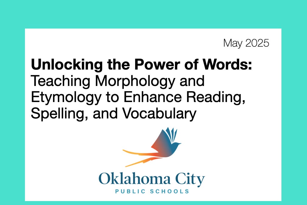 Unlocking the Power of Words: Teaching Morphology and Etymology to ...