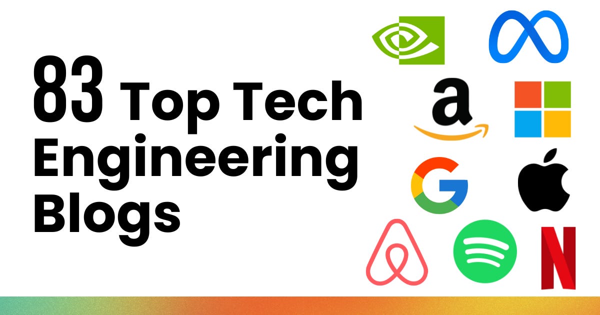 83 Engineering Blogs from Top Tech Companies to Become a Better Engineer