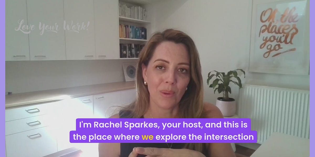 The Two-Word Check-In - by Love Your Work! with Rachel