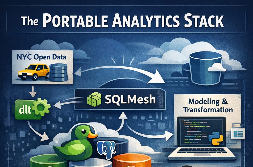 A Portable Analytics Stack - by Yuki