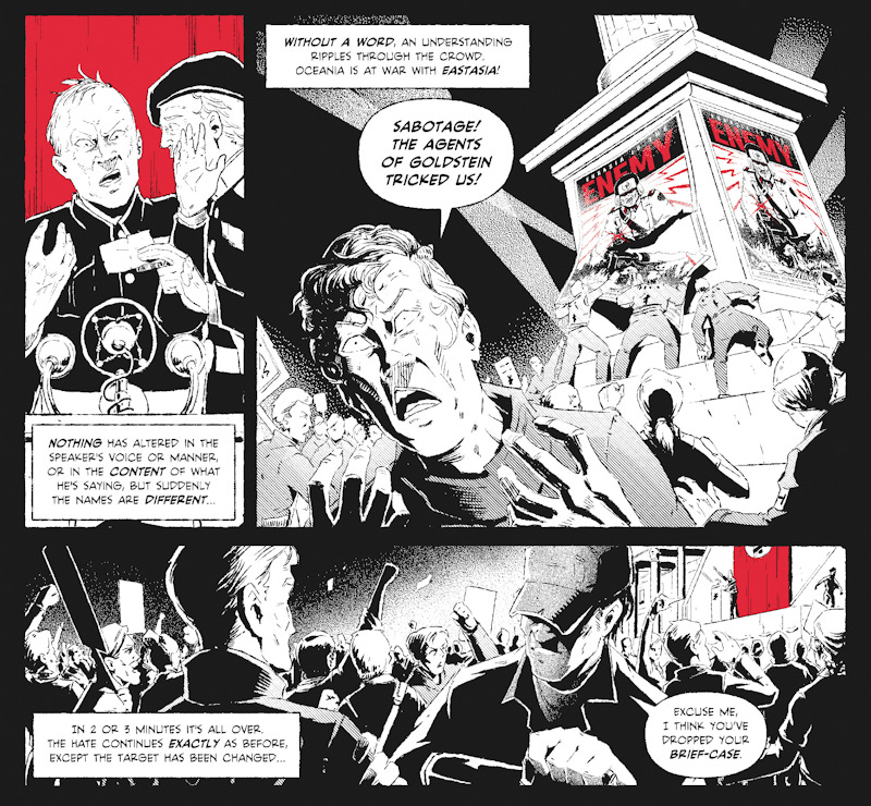 Illustrating George Orwell - 1984 - by Cynthia D. Bertelsen