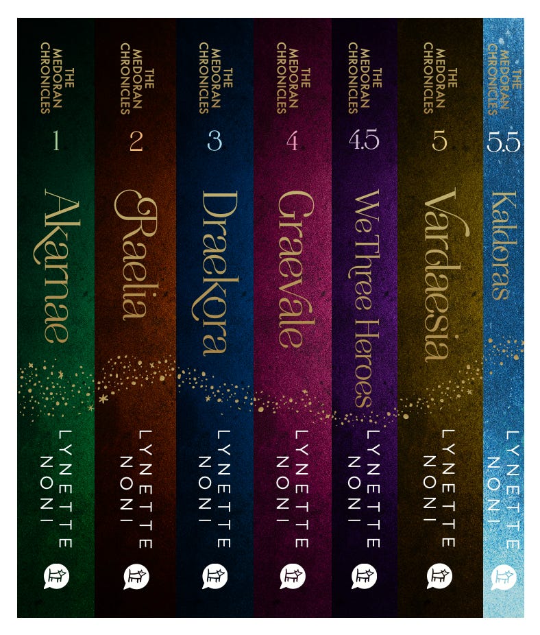 The Medoran Chronicles - New Covers! - Lynette Noni