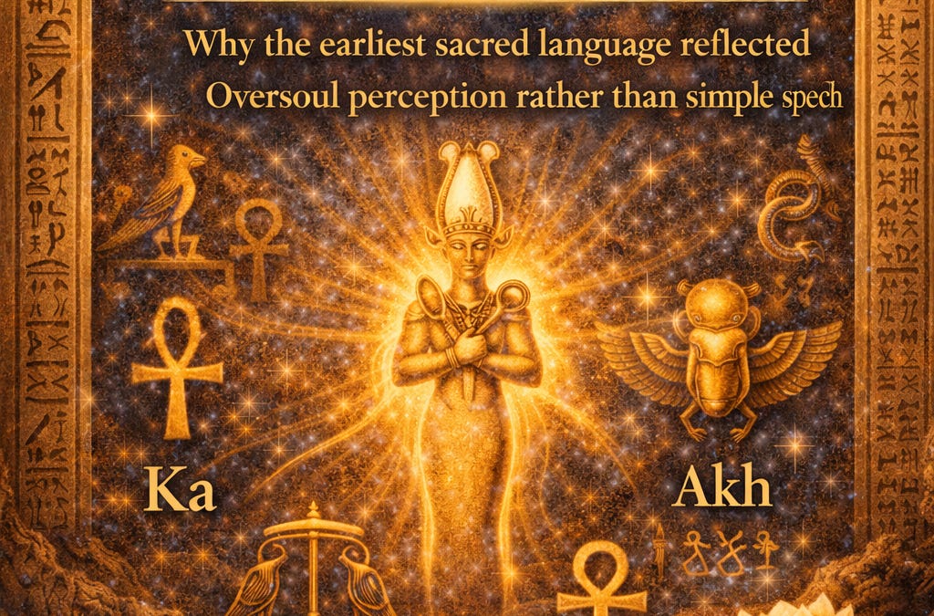 Old Egyptian Was Not Primitive It Was Multidimensional