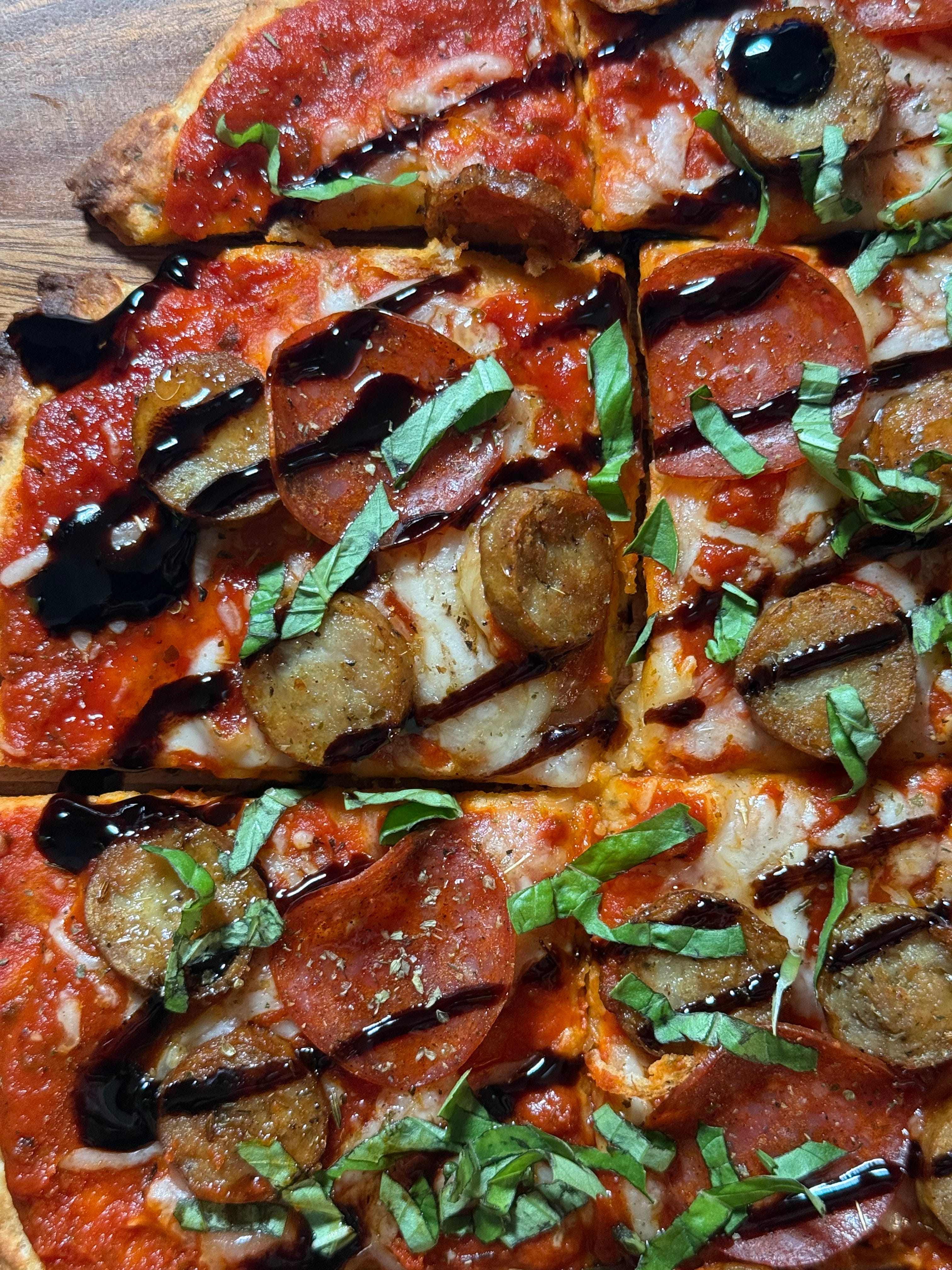 High Protein Homemade Pizza - by Ellie Teale