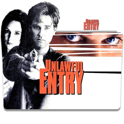 unlawful entry plot