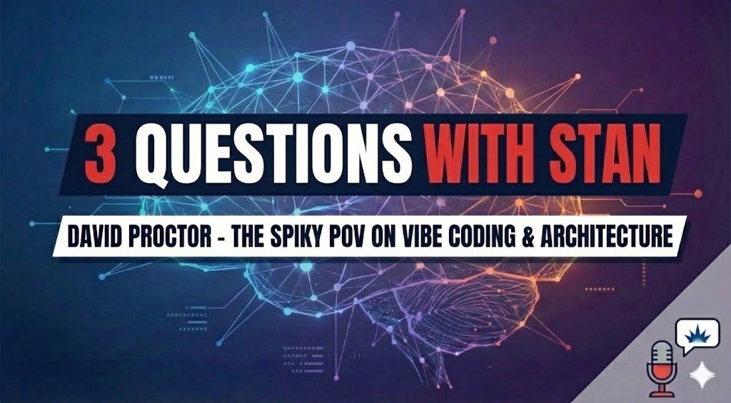 [3Qs with Stan]: Guest David Proctor