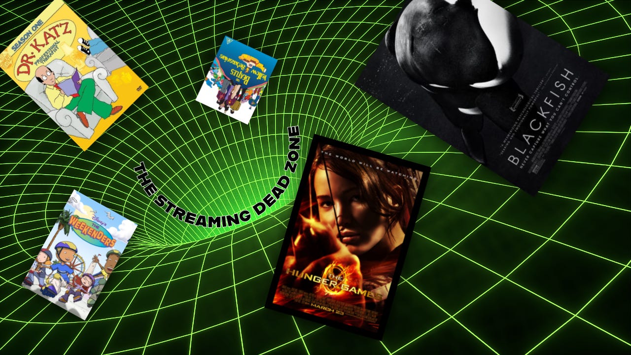 Streaming services are spoiled brats. - by KG Delmare
