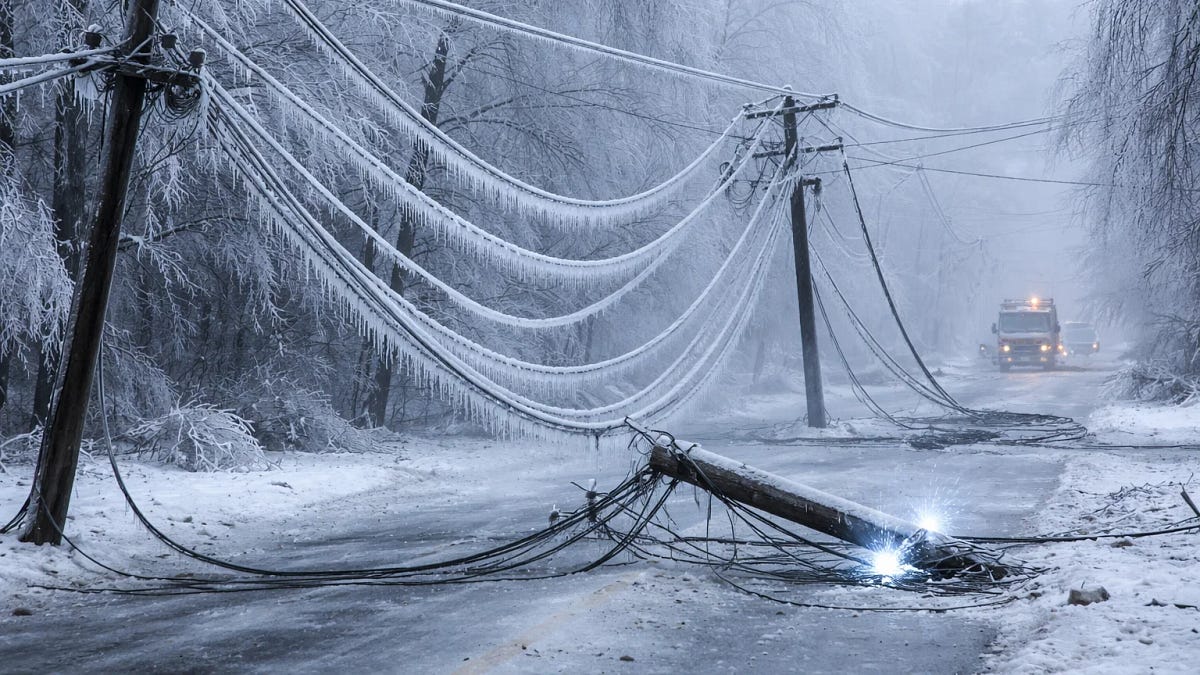 Massive ice storm set to knock US as sentiment celebrates a supposed TACO.