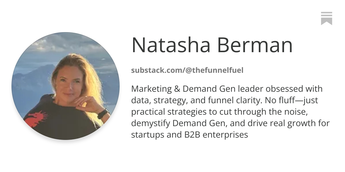 Natasha Berman | Substack