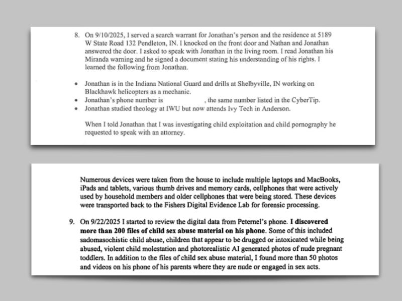 Beckwith adviser was with son in September when police executed warrant ...