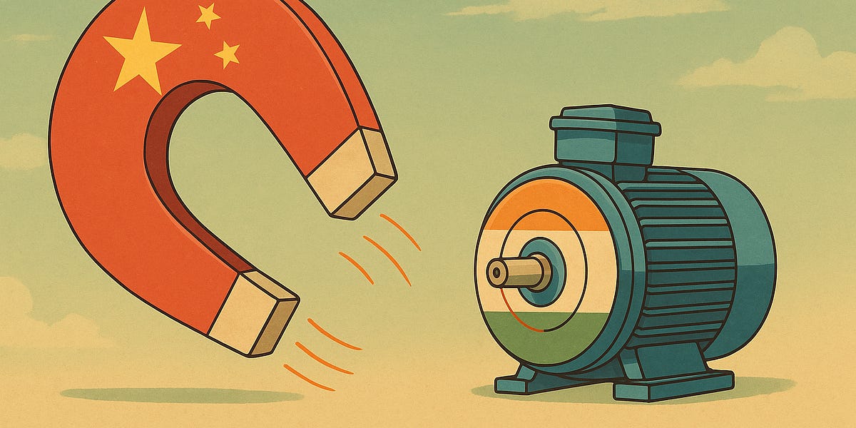 How Chinese magnets are crushing Indian motors