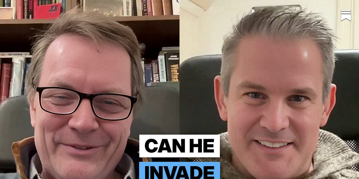 Live with Phillips P. OBrien and Adam Kinzinger