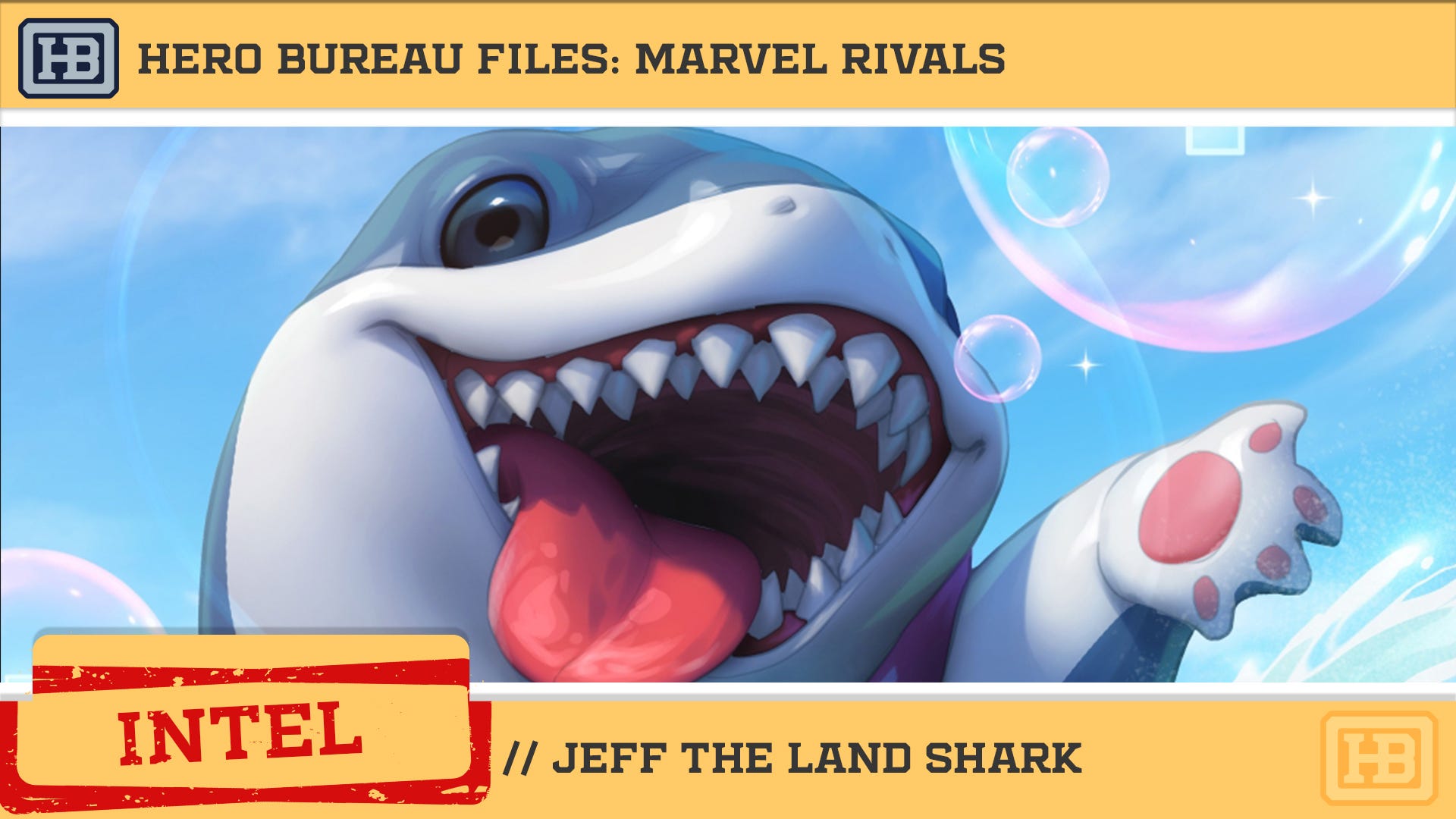 INTEL // JEFF THE LAND SHARK - by HalfShelledHero