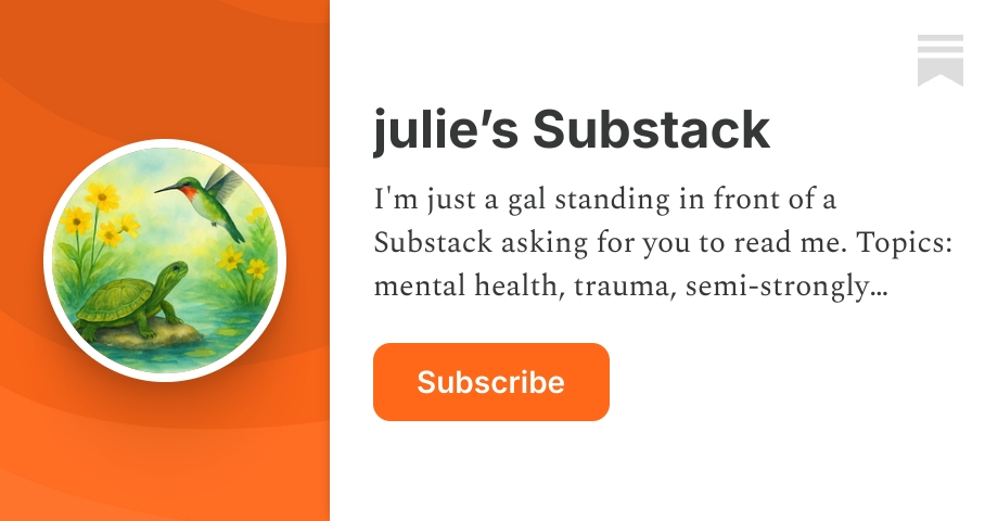 julie’s Substack | julie elder | Substack