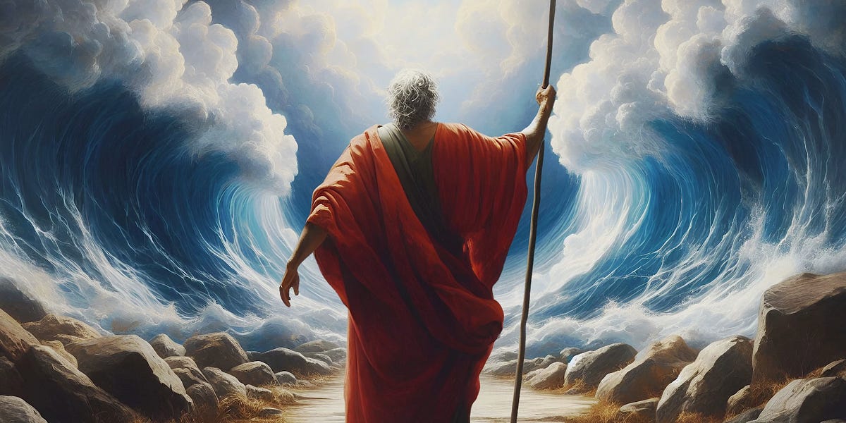 Exodus 14: The Israelites Cross the Red Sea