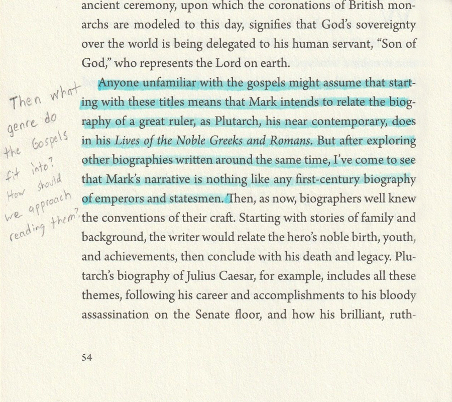 I went looking for Jesus and found a footnote