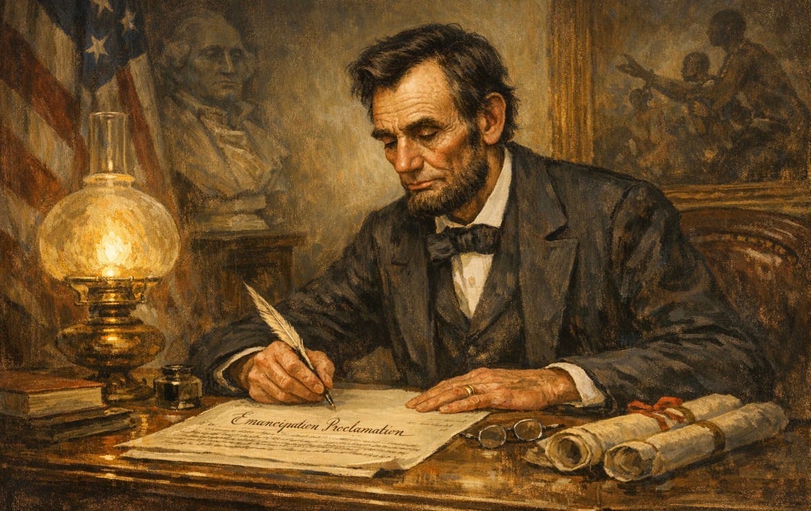 A Historic New Year's: The Emancipation Proclamation