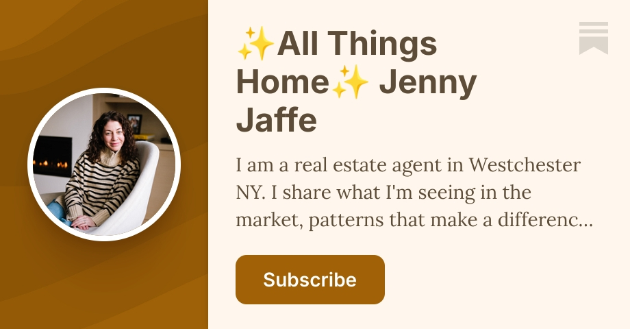 All Things Home Jenny Jaffe | Substack