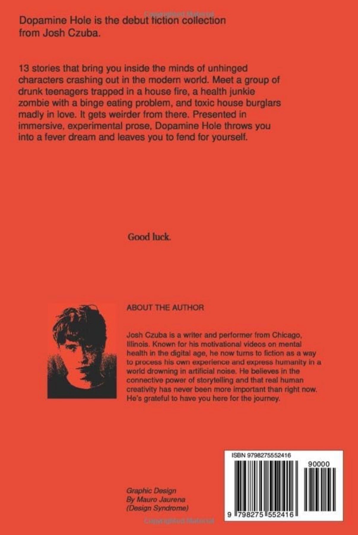 I wrote a book - Josh Czuba